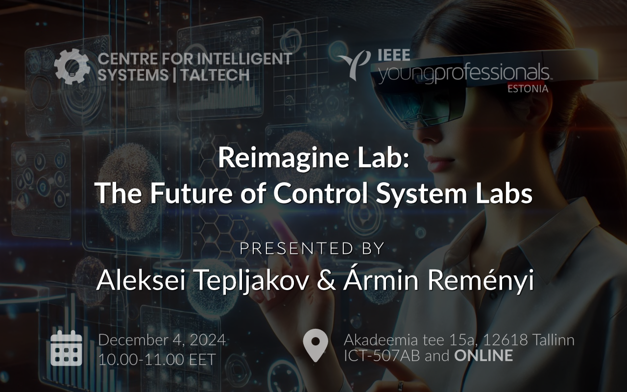 Reimagine Lab: The Future of Control System Labs – IEEE Estonia Section